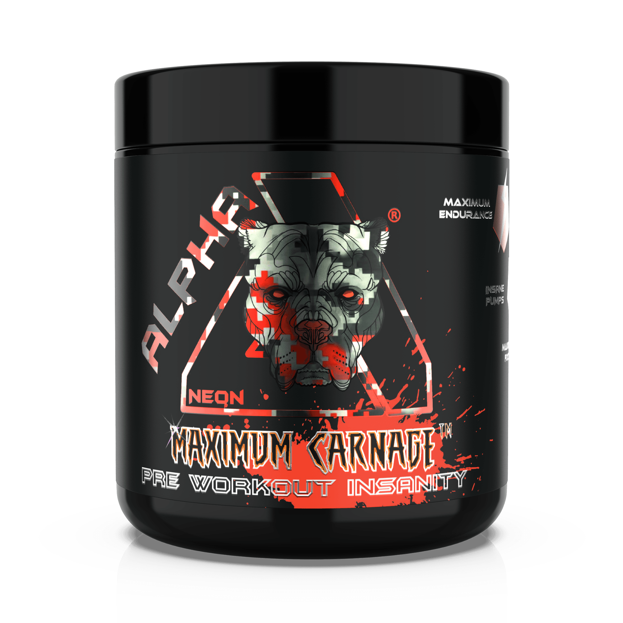 Alpha Neon Maximum Carnage 30 Servings – Prolife Distribution