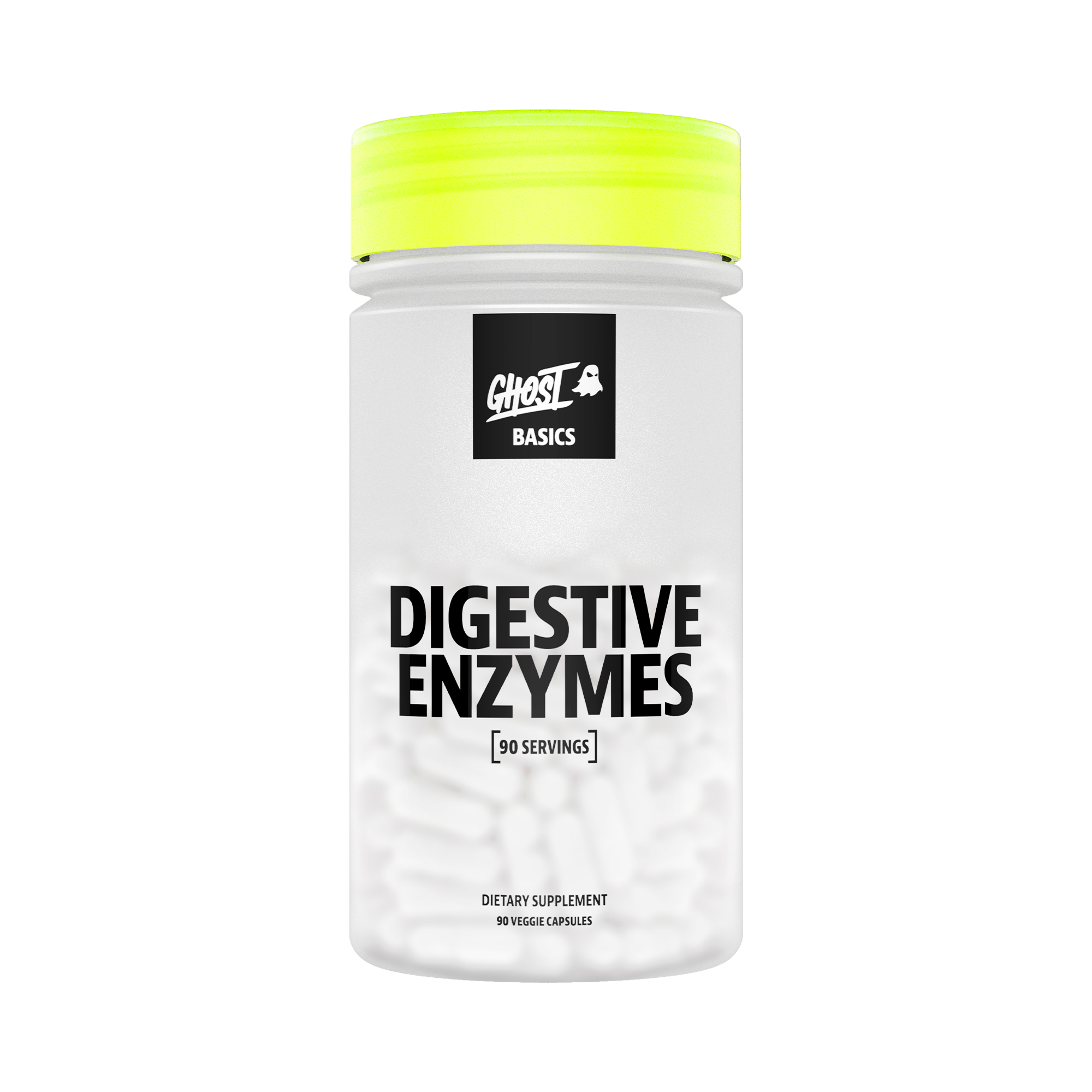 GHOST Basics Digestive Enzyme 90 Servings – Prolife Distribution