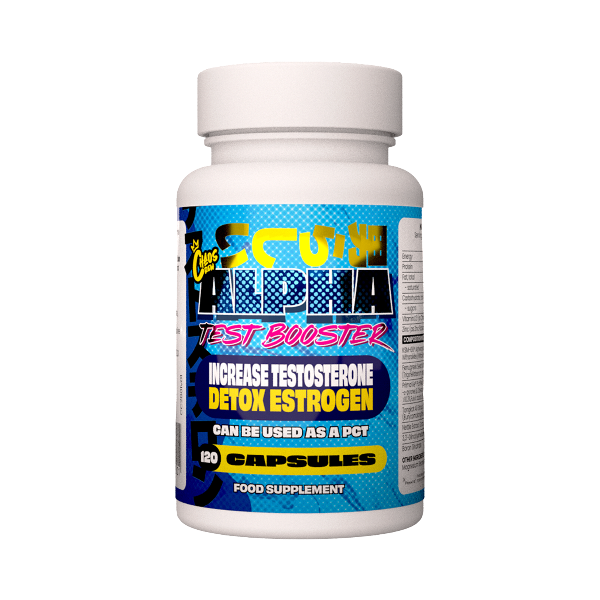 Alpha Test Booster 120 Caps – Prolife Distribution